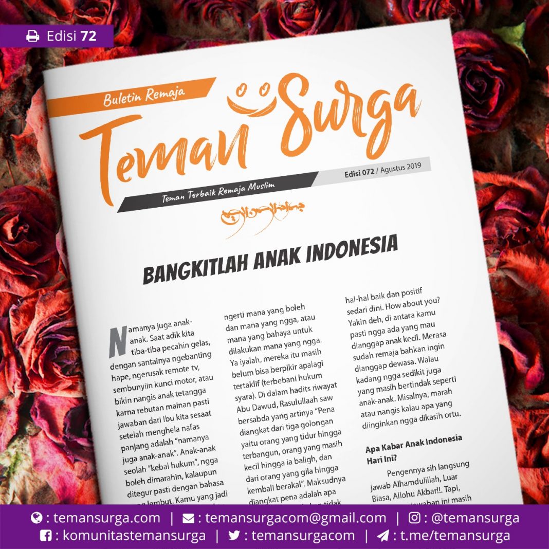 Buletin Teman Surga 072. Bangkitlah Anak Indonesia | Buletin Teman ...
