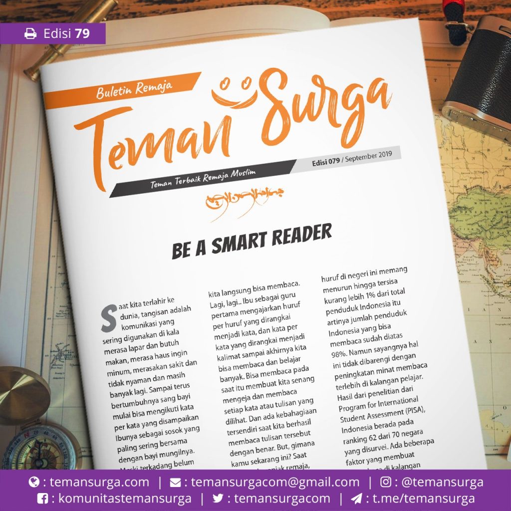 Buletin Teman Surga 079. Be A Smart Reader | Buletin Teman Surga Official