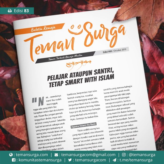 Buletin Teman Surga 083. Pelajar Ataupun Santri, Tetap Smart With Islam ...