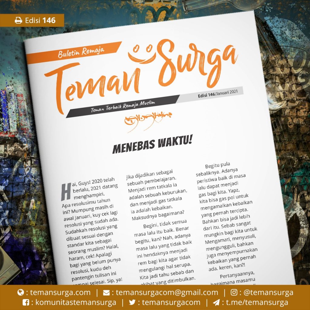 Buletin Teman Surga 146. Menebas Waktu! | Buletin Teman Surga Official