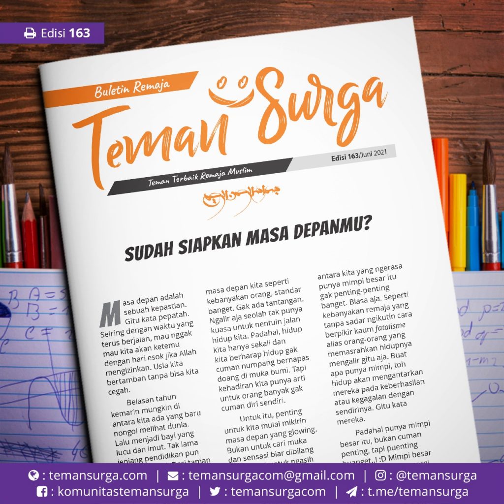 Buletin Teman Surga 163. Sudah Siapkan Masa Depanmu? | Buletin Teman ...