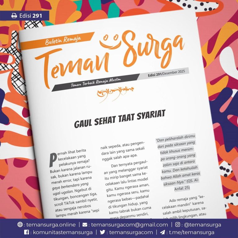 Buletin Teman Surga 291: Gaul Sehat Taat Syariat | Buletin Teman Surga ...
